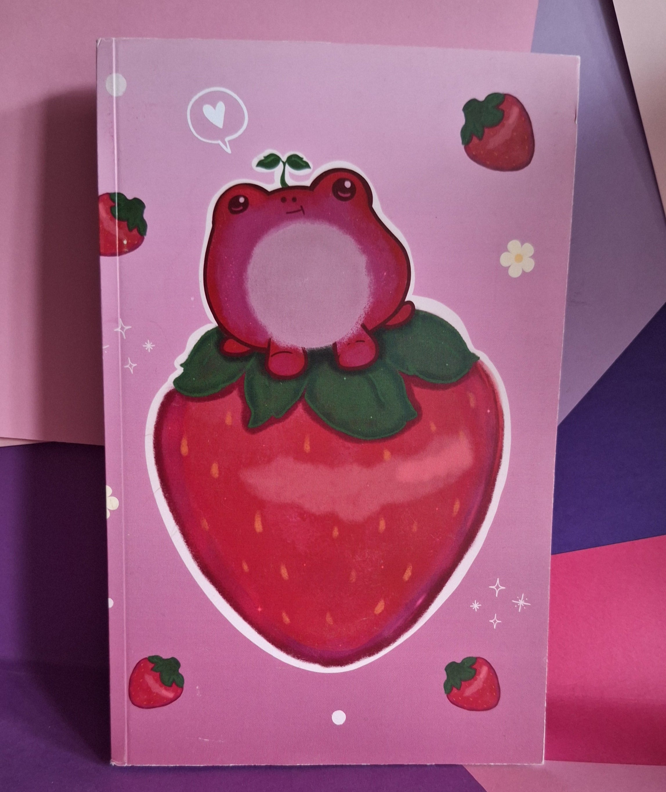 Berrybert the Frog Notebook-B Grade – The Haunted Bouncy Castle